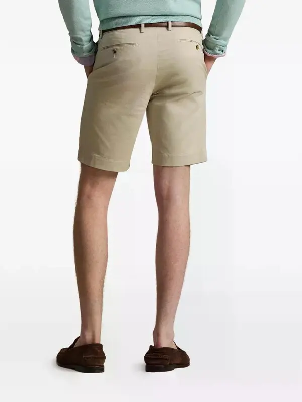 Polo Ralph Lauren Logo-patch Shorts - Neutrals