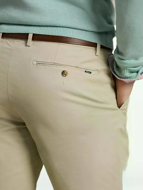 Polo Ralph Lauren Logo-patch Shorts - Neutrals