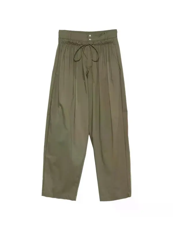 ANIYE BY Drawstring-waist Trousers - Green