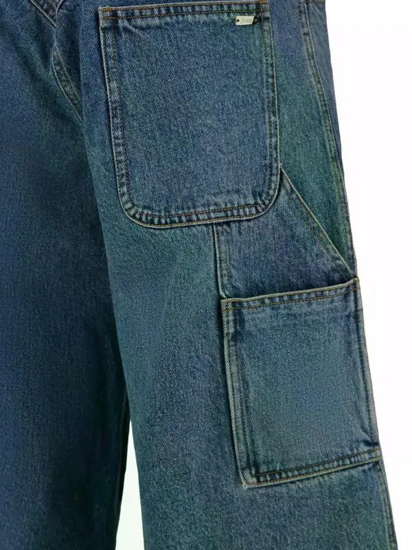 Herno Five-pocket Knee-length Denim Shorts