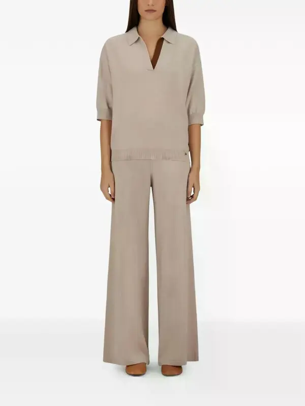 Herno Stocking Stitched Cashmere Knit Top