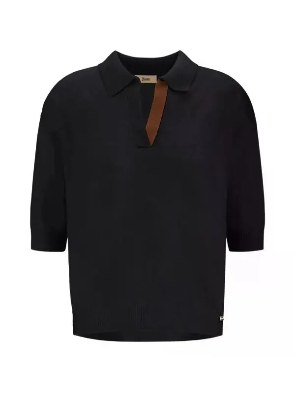 Herno Cashmere Polo Top