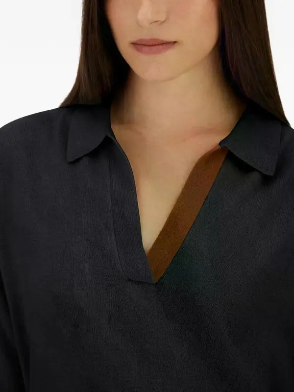 Herno Cashmere Polo Top