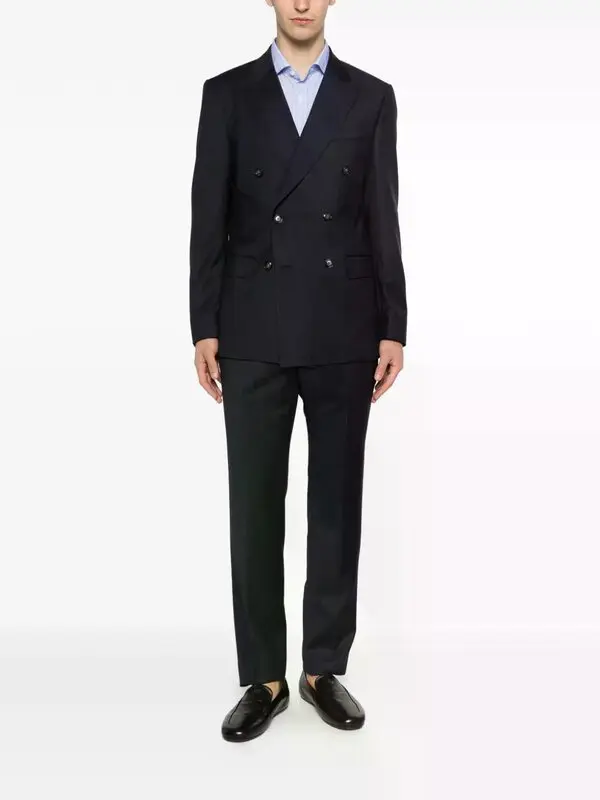Brioni Striped Long-sleeve Shirt