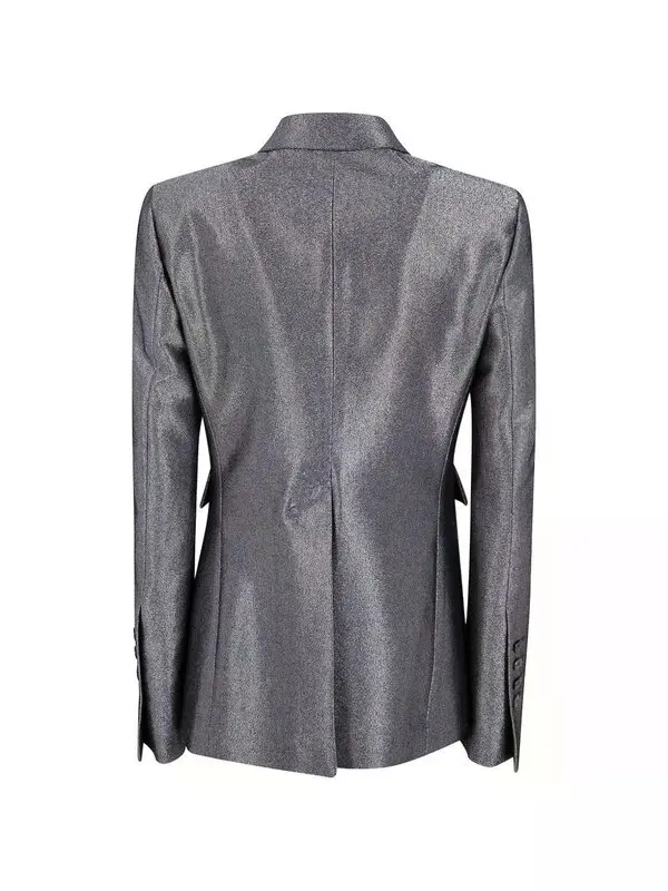 SAPIO Metallic Finish Denim Jacket