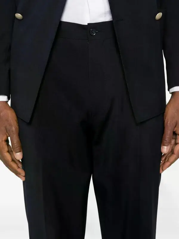 LUIGI BIANCHI MANTOVA Double-breasted Suit - Blue