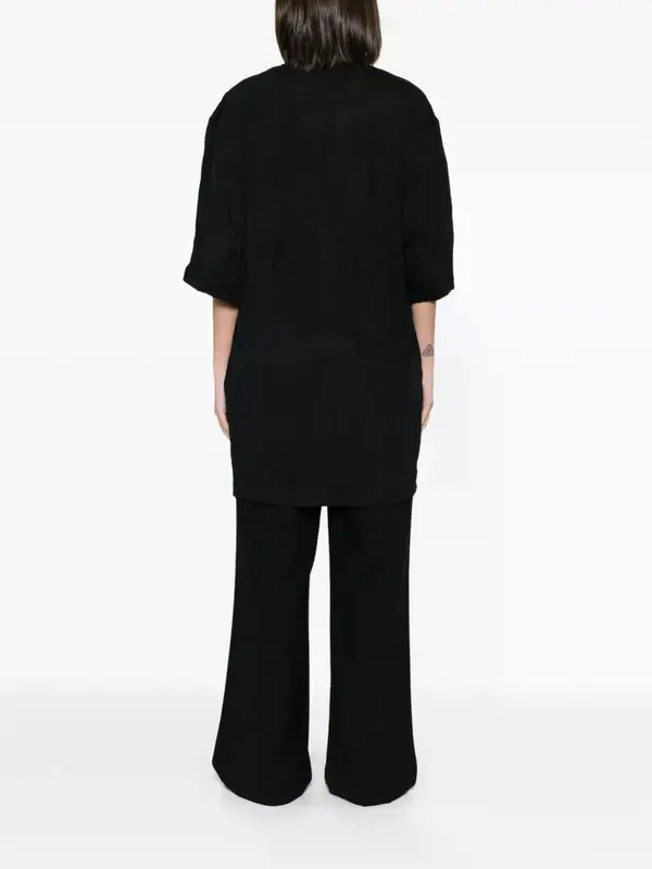 TOTEME Crinkled-effect T-shirt Dress