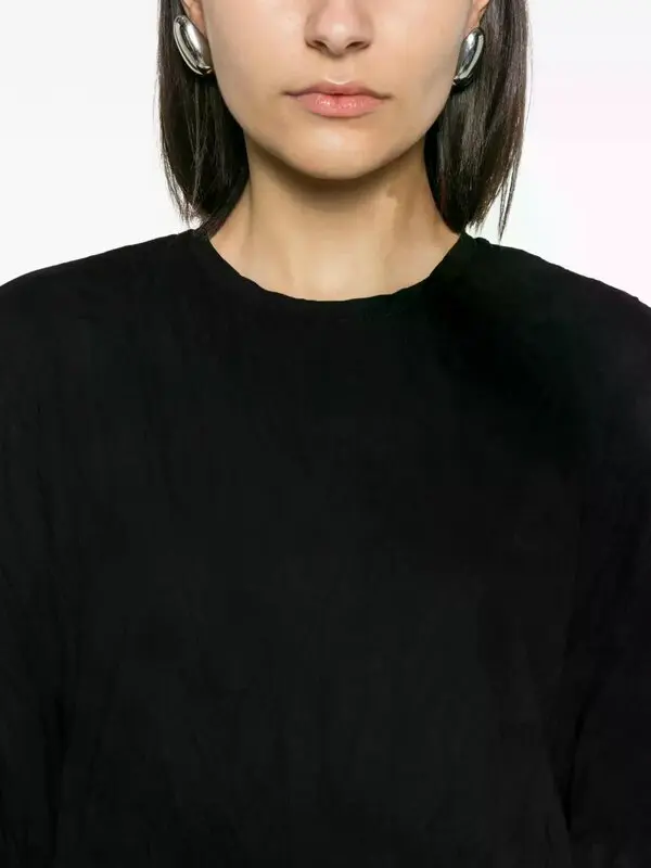 TOTEME Crinkled-effect T-shirt Dress
