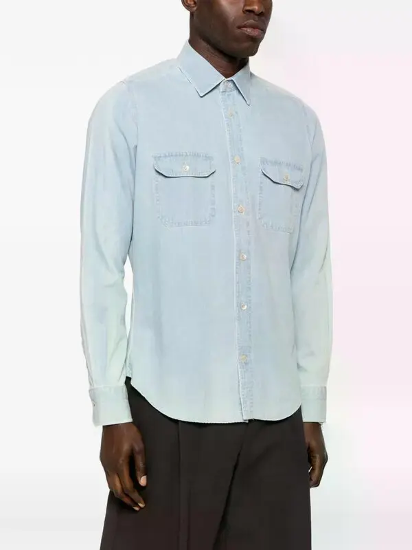 Eleventy Pocket Shirt
