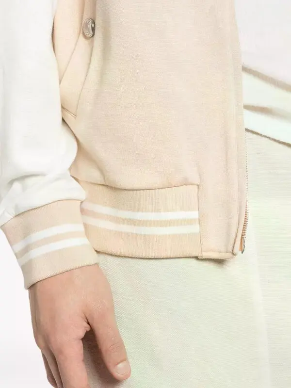 Eleventy Zip-up Bomber Jacket - Neutrals