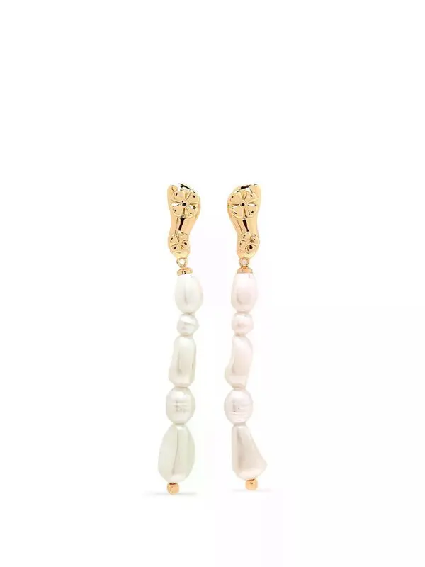 YOJ Eclo Pearl Drop Earrings
