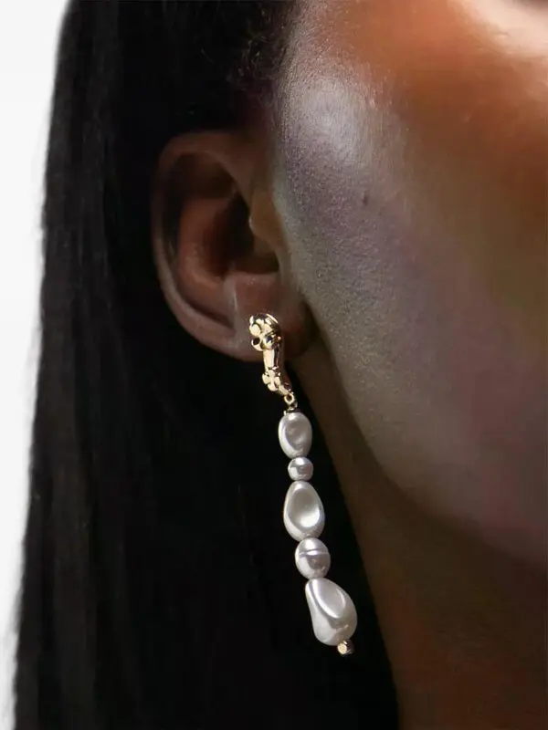 YOJ Eclo Pearl Drop Earrings