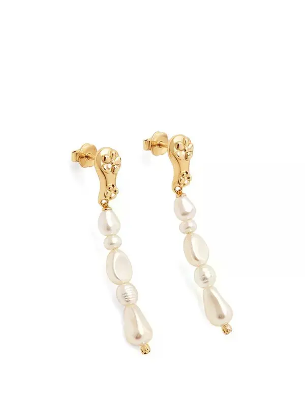 YOJ Eclo Pearl Drop Earrings