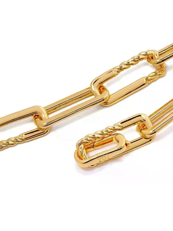 YOJ Rectangle Chain Necklace