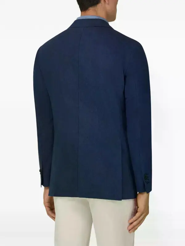 Boggi Milano Patch-pocket Single-breasted Blazer