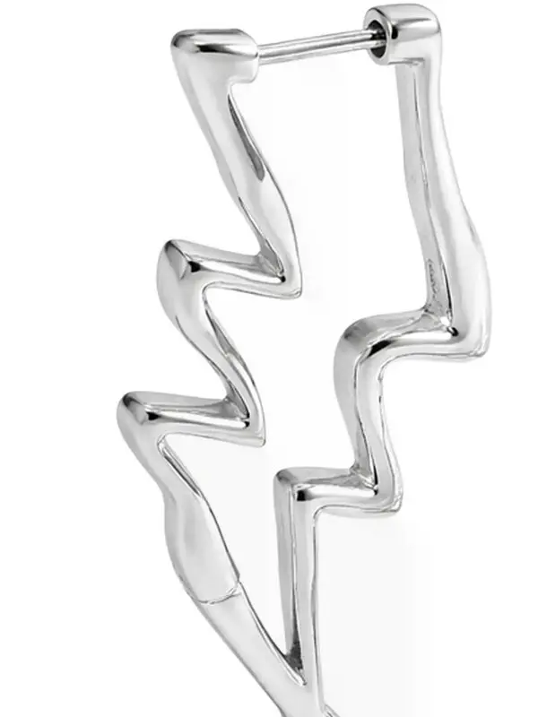 YOJ Lightning Hoop Earrings