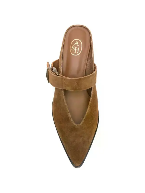 Ash Tessa Buckle-strap Mules