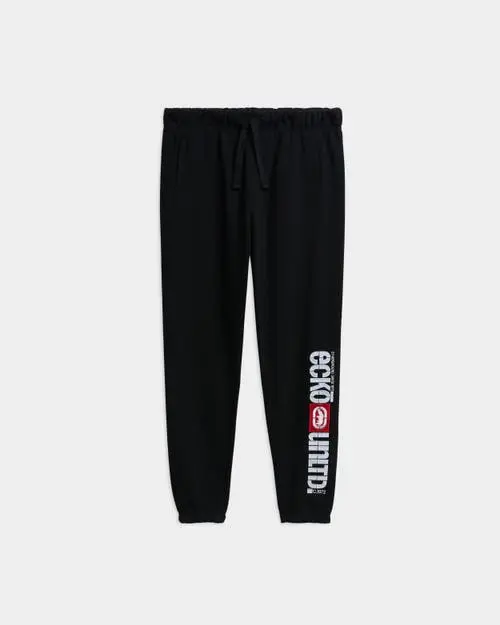 ECKO Legacy Knit Joggers - Black