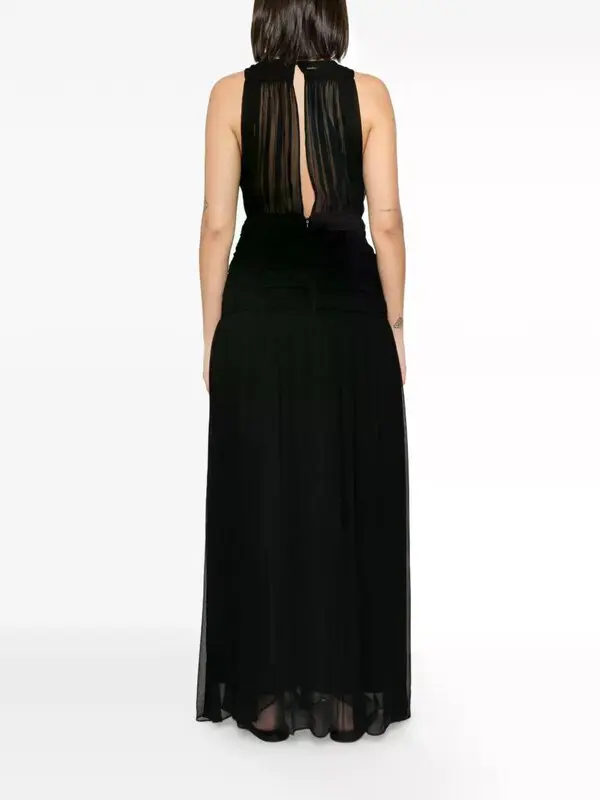TWINSET Gathered Maxi Dress