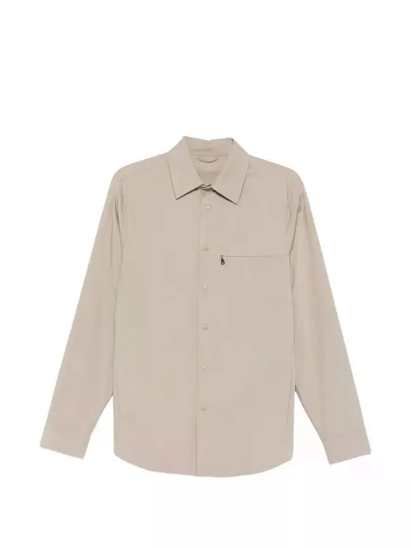 Aspesi Zip-pocket Long-sleeve Shirt - Neutrals