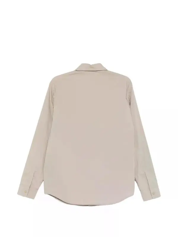 Aspesi Zip-pocket Long-sleeve Shirt - Neutrals