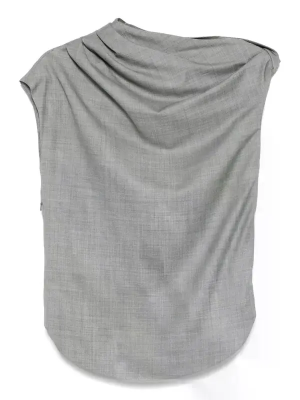 LOULOU Asymmetric Neck Top
