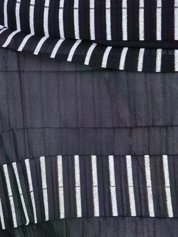 PIERANTONIOGASPARI Stripe-pattern Textured Top