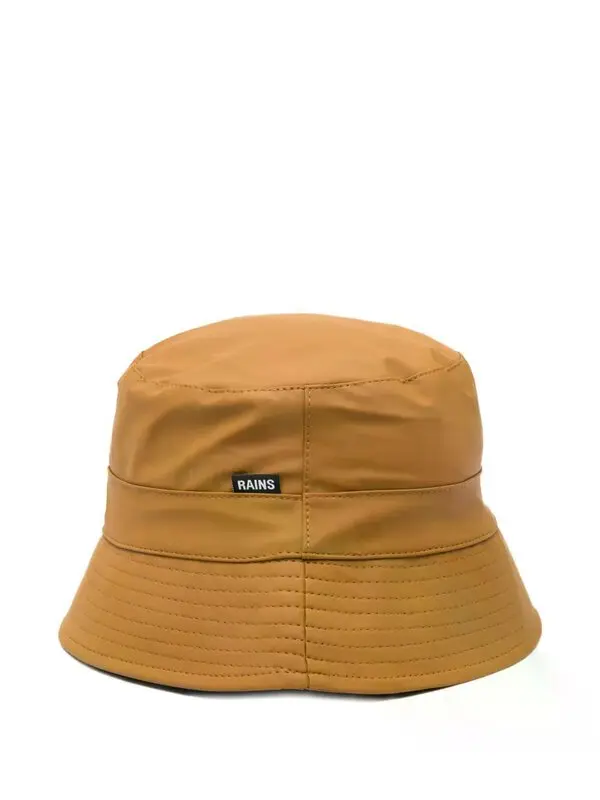 Rains Stitched-trim Bucket Hat - Neutrals