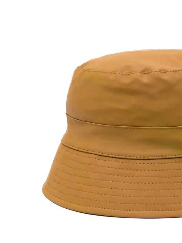 Rains Stitched-trim Bucket Hat - Neutrals