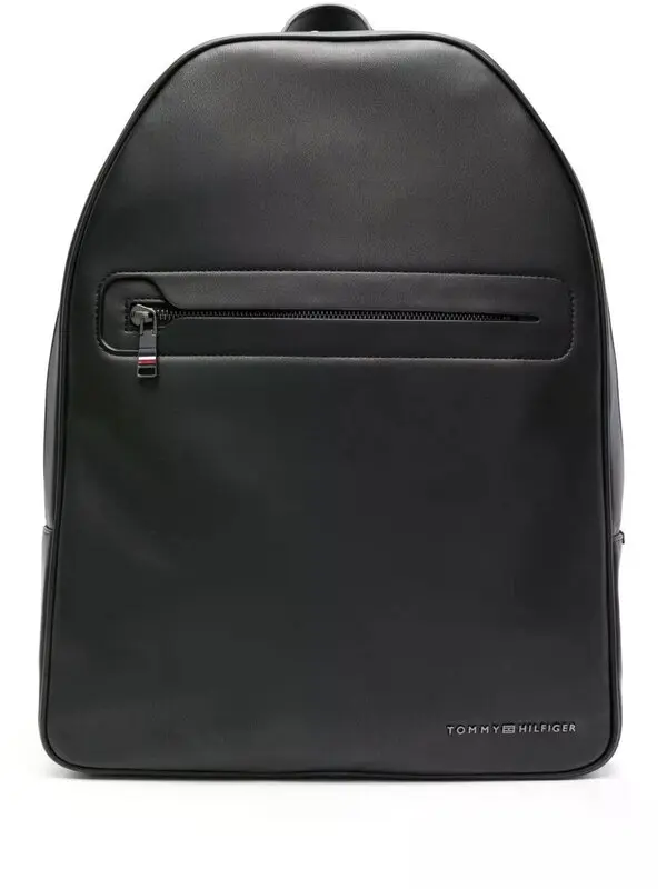 Tommy Hilfiger Small Modern Dome Backpack - Black