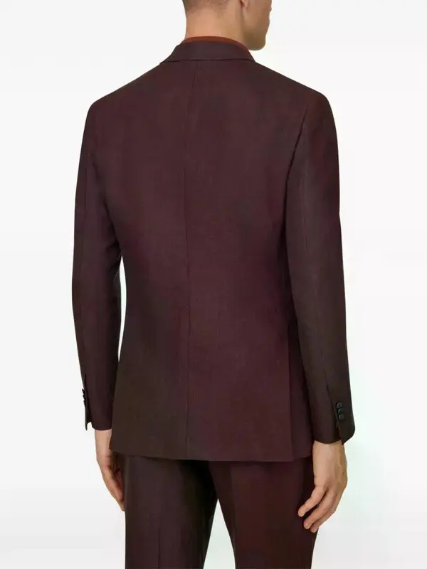 Boggi Milano Pure Linen Suit - Purple