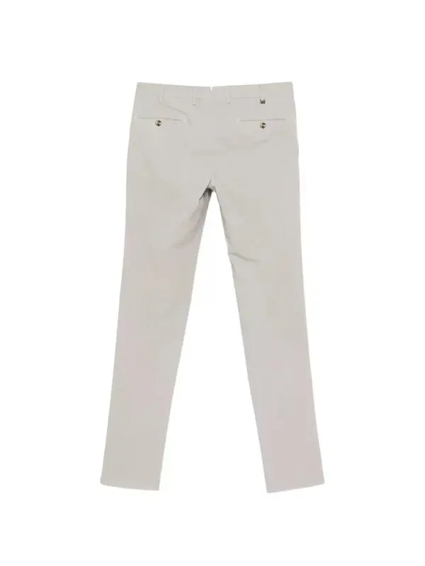 PT TORINO Pressed-crease Trousers - Neutrals