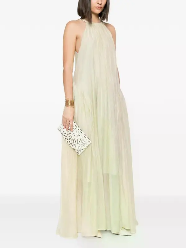 ELEH Crinkled Maxi Dress
