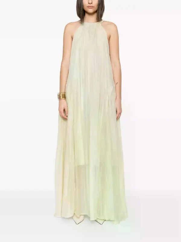ELEH Crinkled Maxi Dress