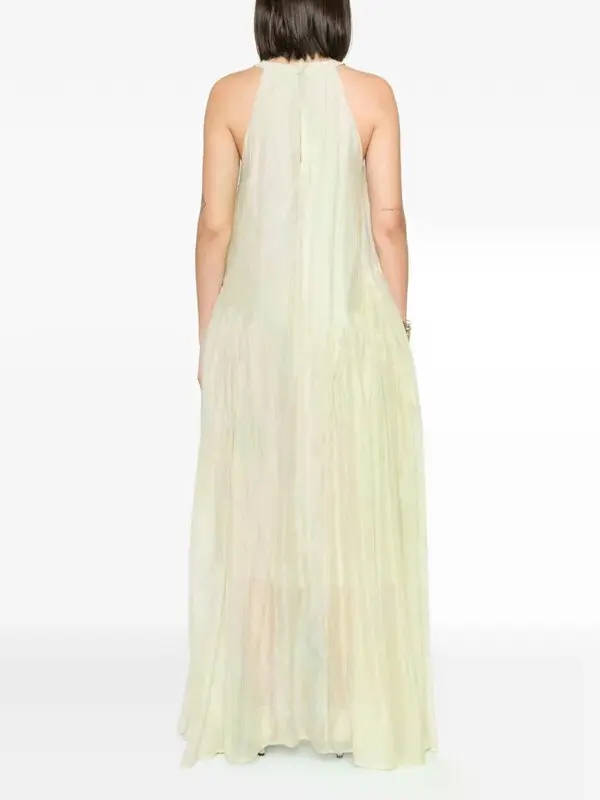 ELEH Crinkled Maxi Dress