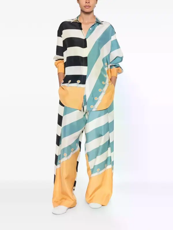 Loewe Striped Palazzo Pants