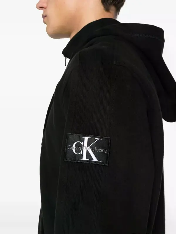 Calvin Klein Cotton Zip-up Hoodie