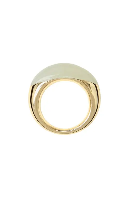 Lié Studio The Beatrice Ring - Green Serpentine Gold