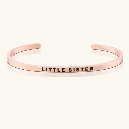 MANTRA Little Sister Bracelet - Rose Gold