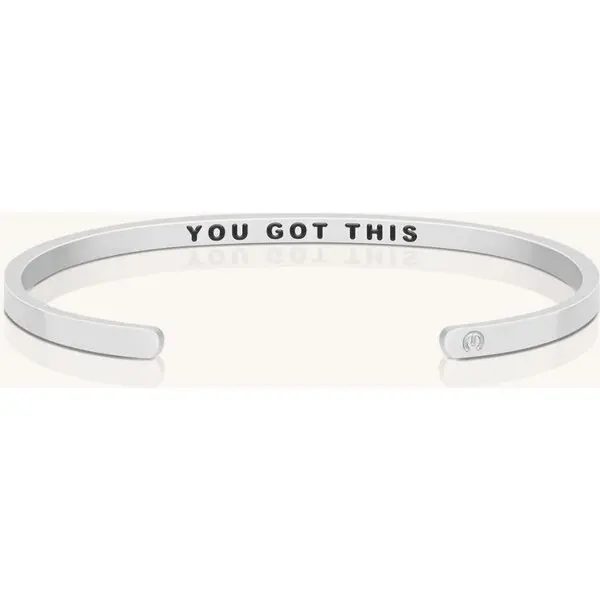 MANTRA You Got This Bracelet - Inside - Silver