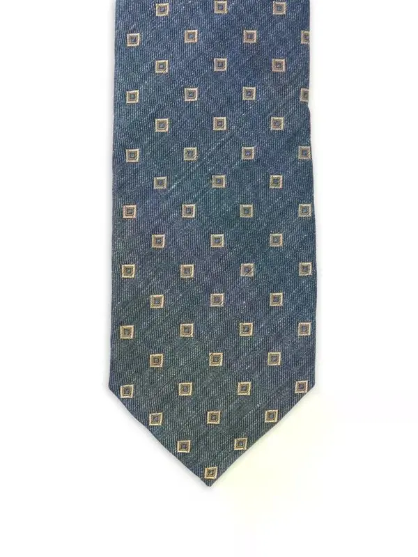 BARBA NAPOLI Geometric-pattern Neck Tie