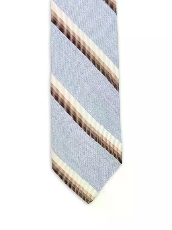 BARBA NAPOLI Diagonal Stripe Neck Tie