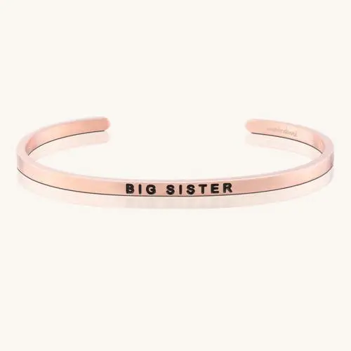MANTRA Big Sister Bangle - Rose Gold