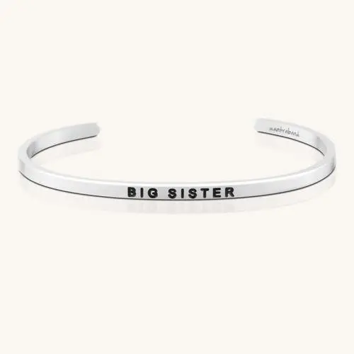 MANTRA Big Sister Bangle - Silver
