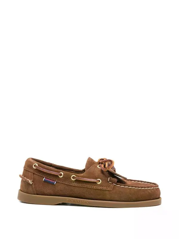 SEBAGO Portland Artisan Suede Loafers - Brown