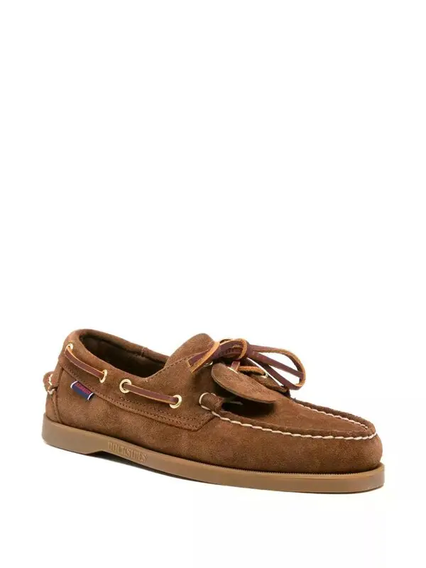 SEBAGO Portland Artisan Suede Loafers - Brown