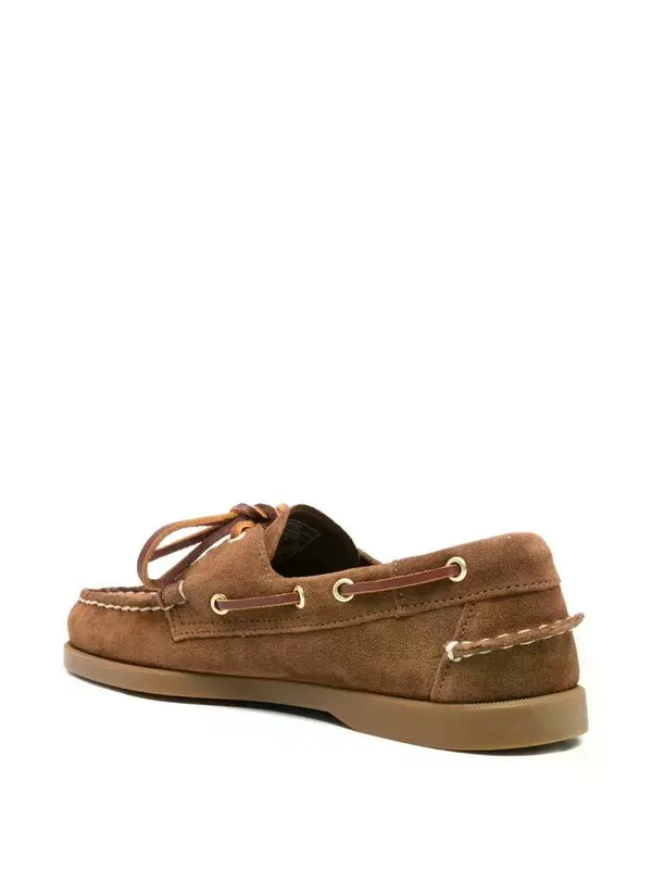 SEBAGO Portland Artisan Suede Loafers - Brown