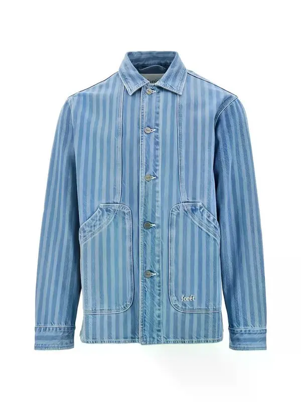 FORET Herringbone Denim Jacket