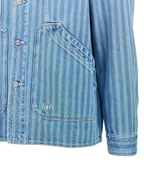 FORET Herringbone Denim Jacket