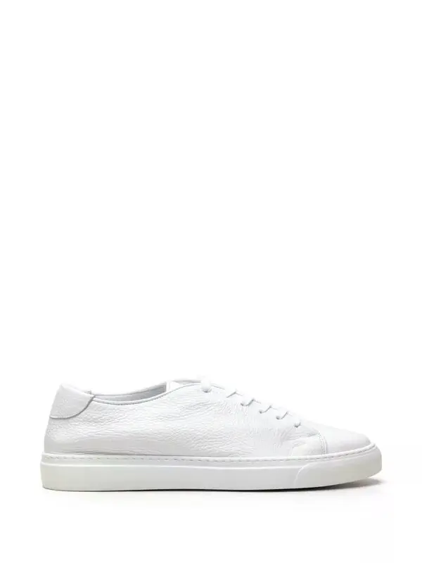CHUCKIES Pebbled-leather Sneakers